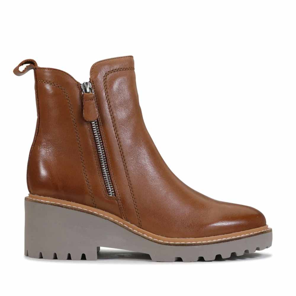 Shop Eos Parson Brandy Women Premium Leather Boots | Zeke Collection NZ