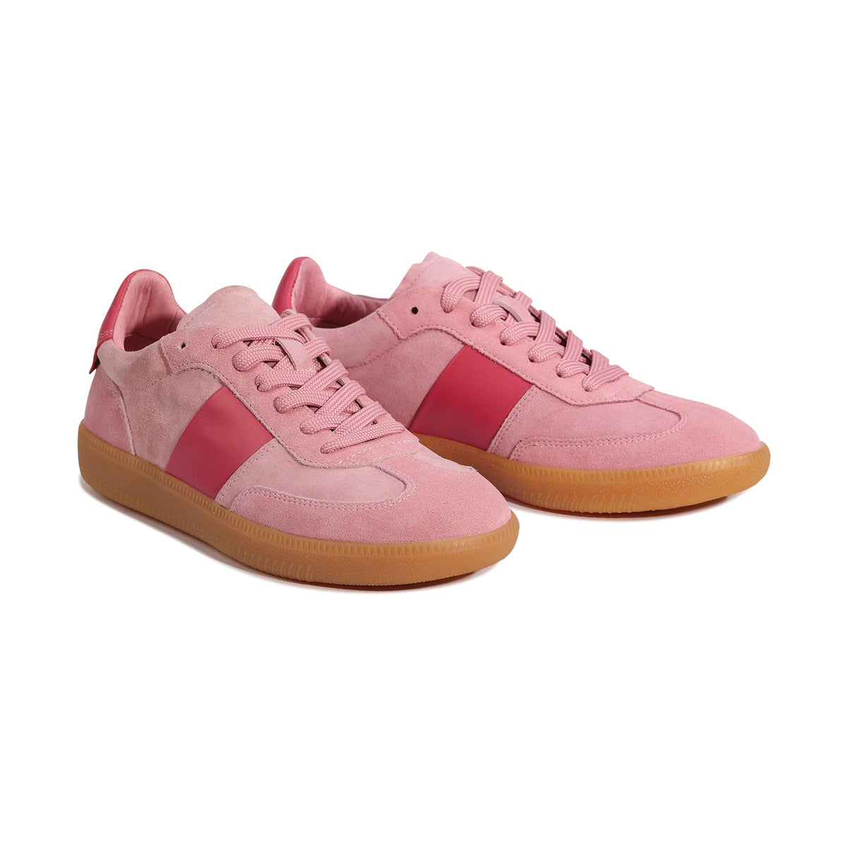 EOS Antigo Pink – Premium Pink Leather Sneakers for Women | Zeke NZ