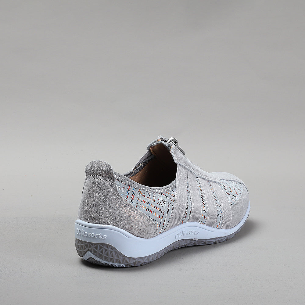 CC Resorts Jada Grey Multi | Stylish Lightweight Sneakers – Shop Zeke NZ