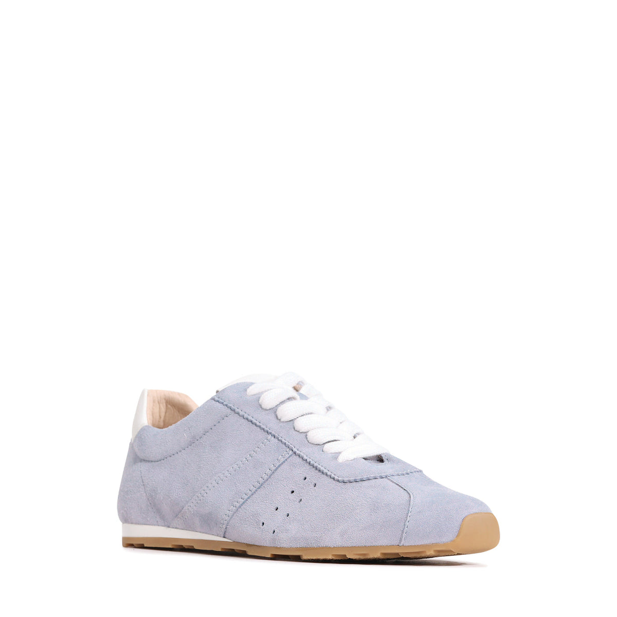 EOS Jas Light Blue Leather Sneakers | Zeke Collection NZ