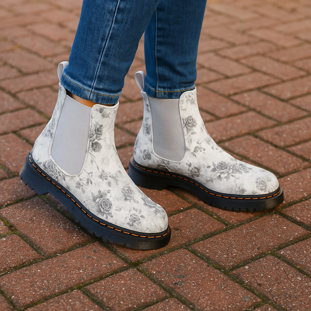 LESANSA DINGO GREY FLORAL | Zeke Collection