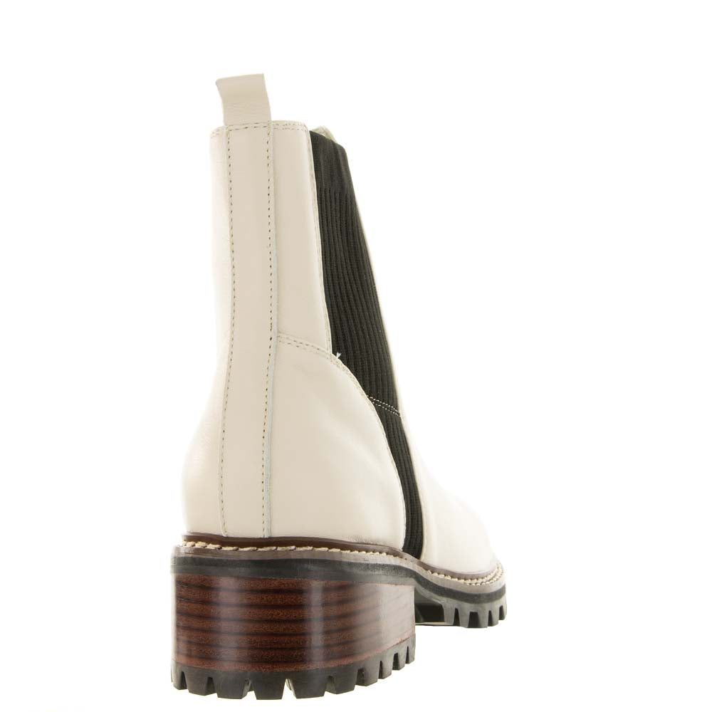 Shop Lesansa Zola Beige Women Classy Leather Boot | Zeke Collection NZ